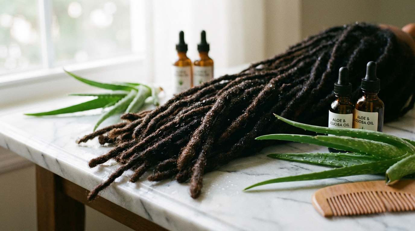 Natural DIY Loc Spray Recipes for Human Hair Extensions - Daixi Dreadology