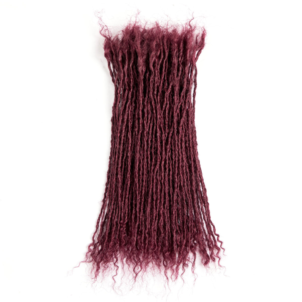 #Bug Sister Locs Interlocked 100％ Real Human Hair Loc Extensions, Full