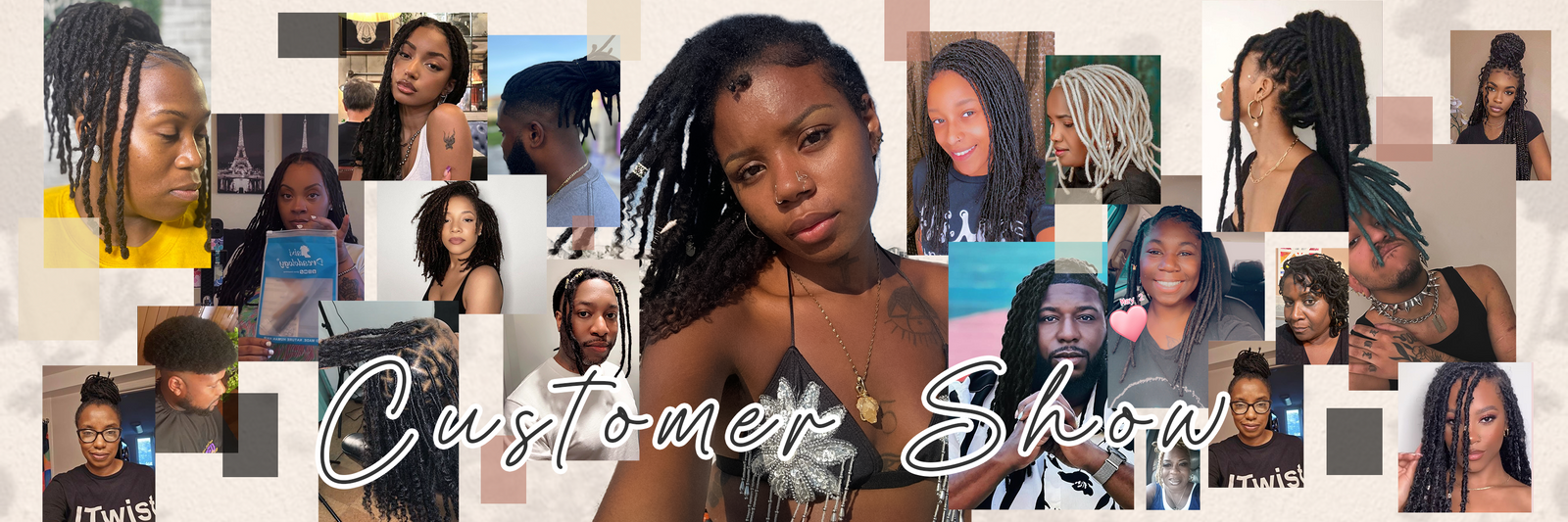 #30 Interlocking Sisterlocks Curly Tips 100％ Real Micro Locs Extesnion